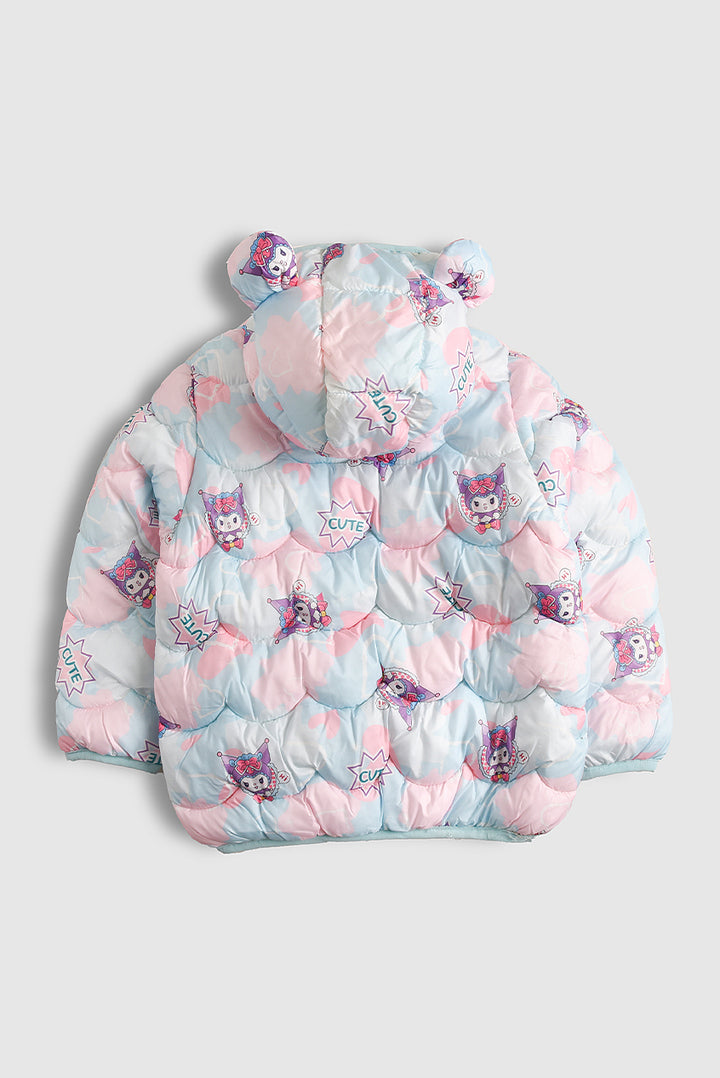 Imported Cute Kitty Puffer Jacket (PW613) – Pebbles